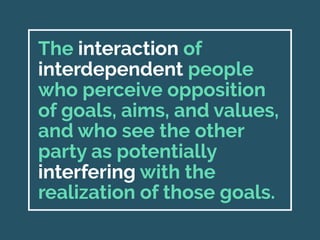 Chapter 10: Conflict | PPT