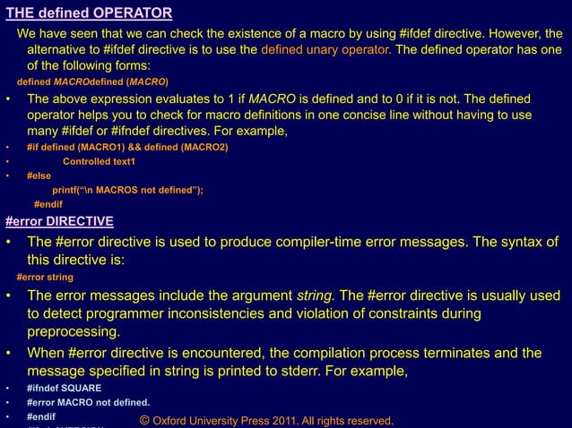 PreProcessorDirective.ppt