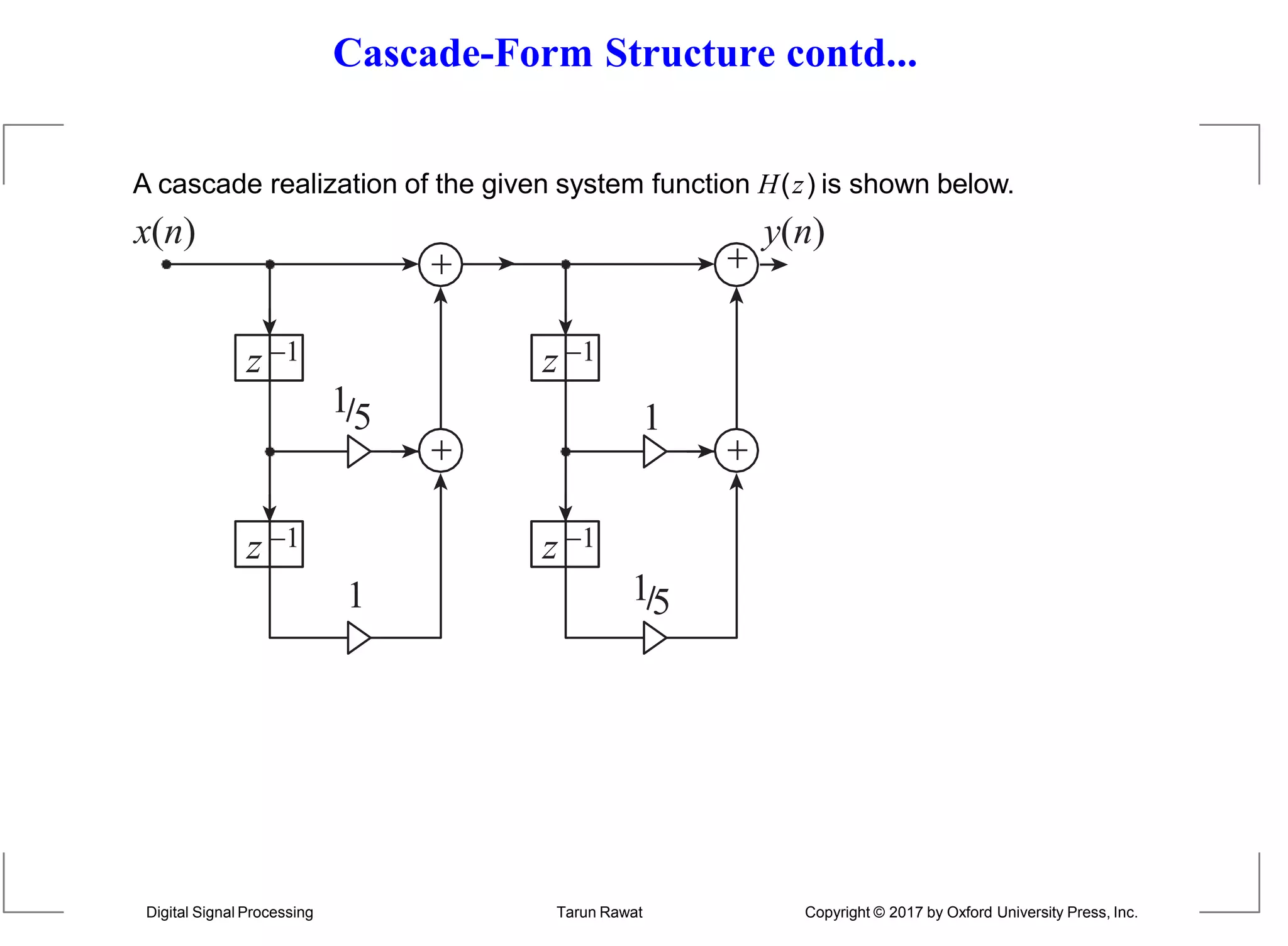 Chapter10. Realization of Digital Filter.pptx