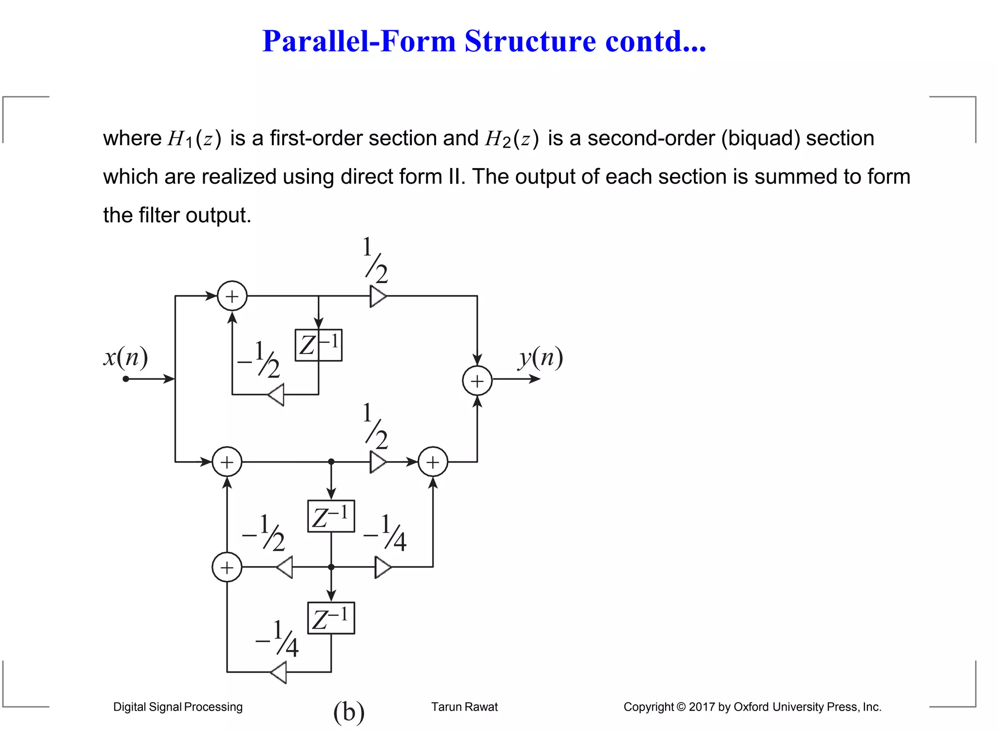 Chapter10. Realization of Digital Filter.pptx