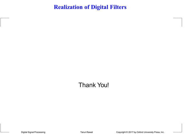 Chapter10. Realization of Digital Filter.pptx | Consumer Electronics ...