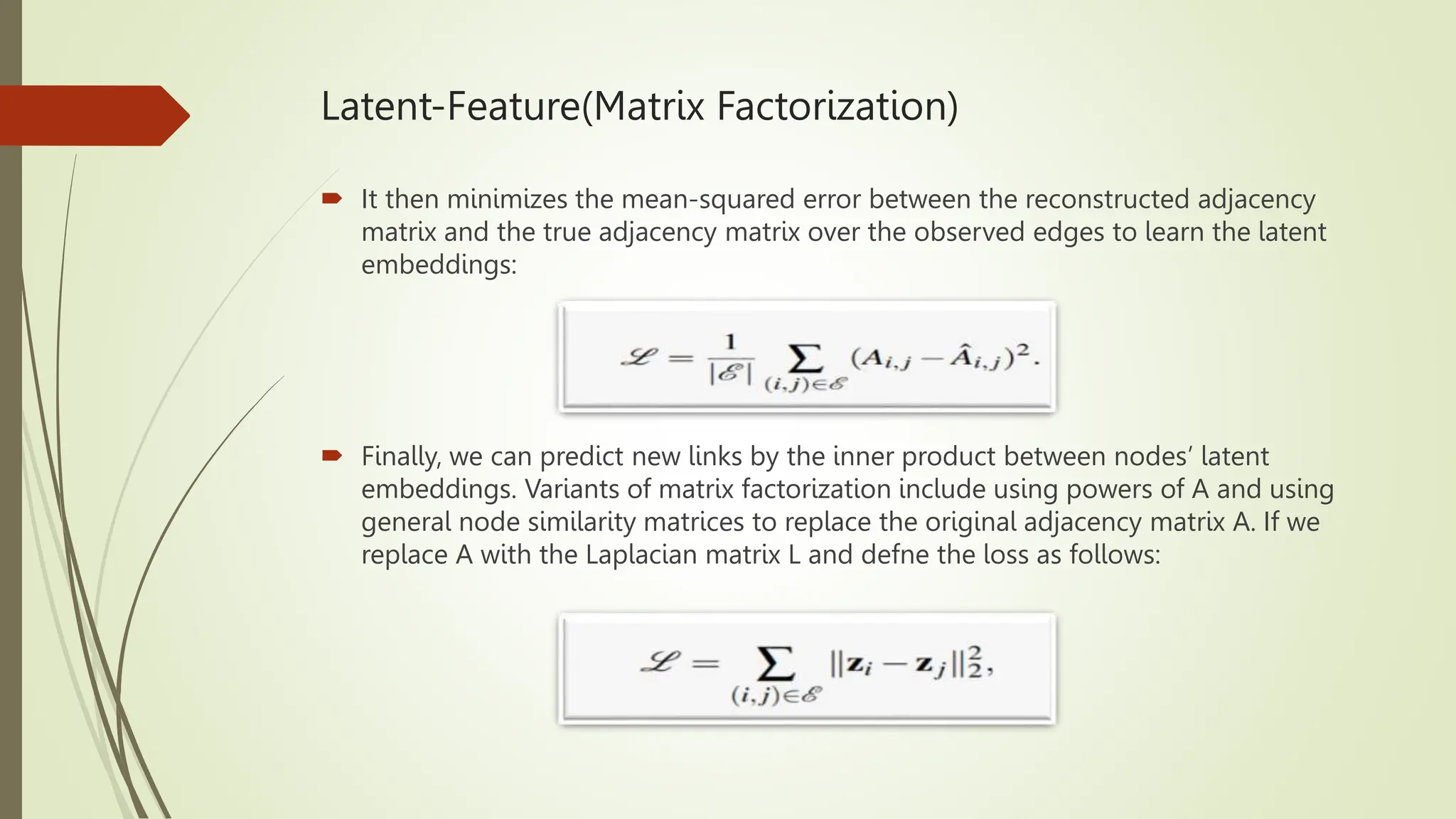 Chapter 10 link prediction | PPTX