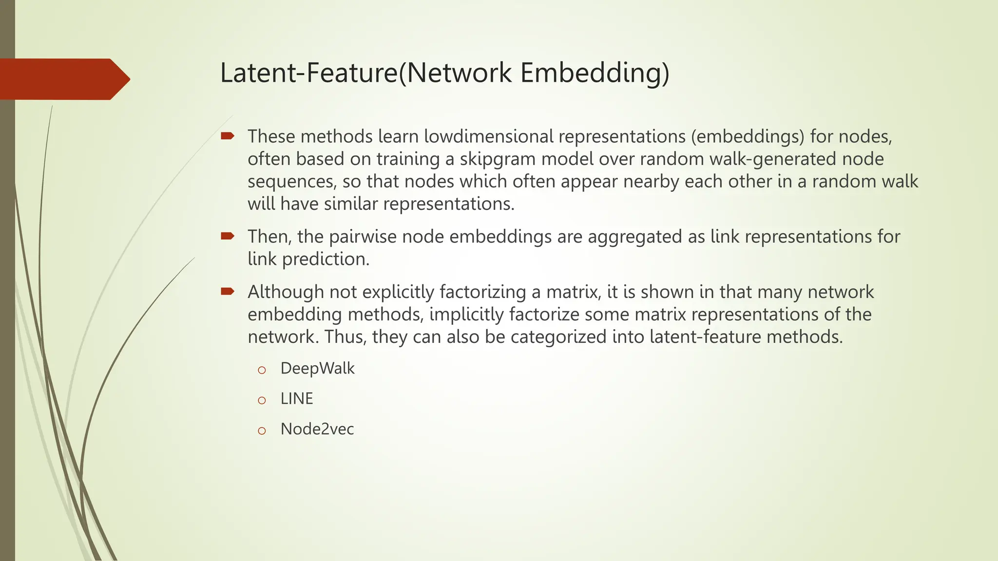 Chapter 10 link prediction | PPTX