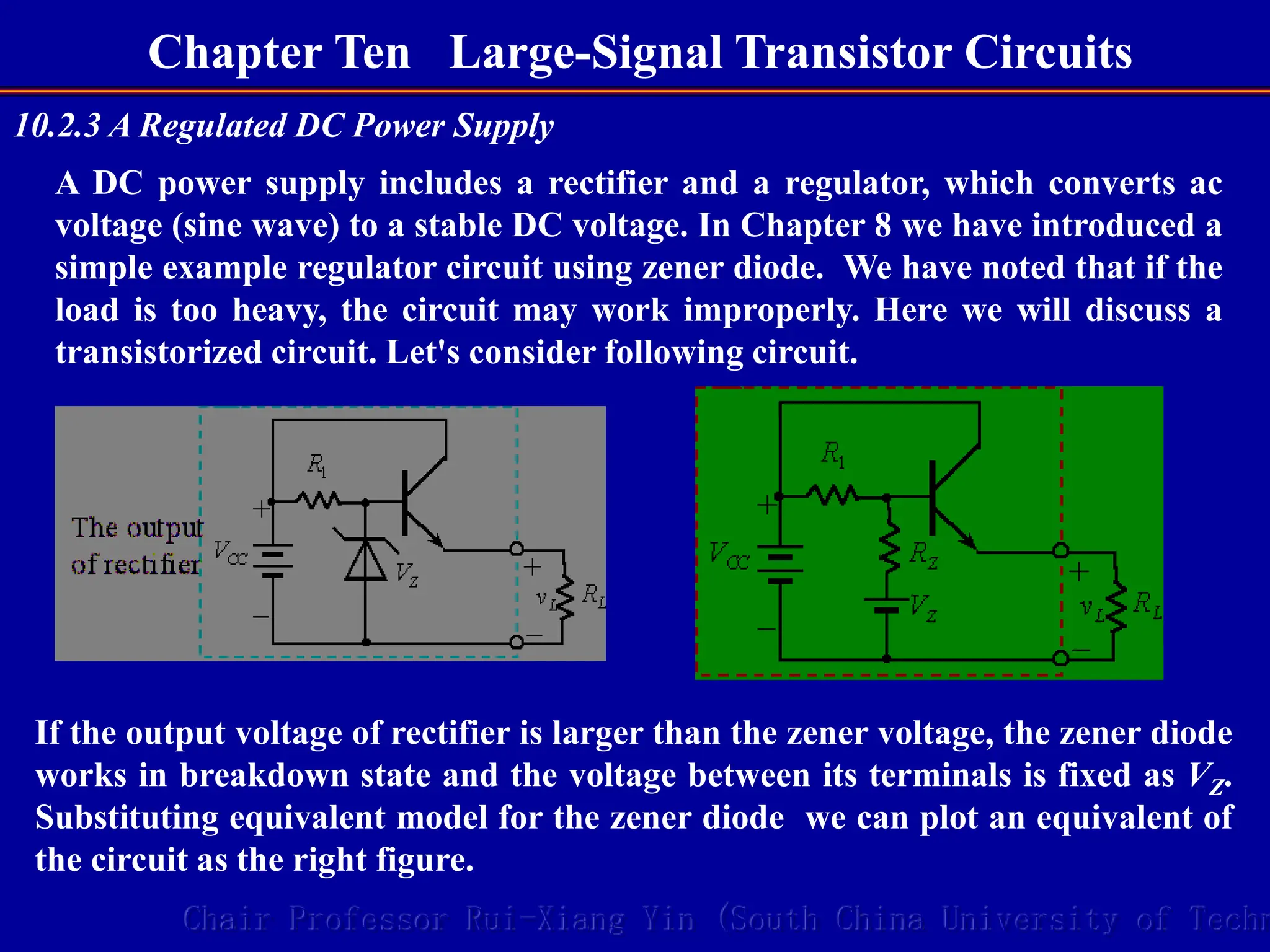 Chapter 10.ppt Large signal transfer circuits | PPT