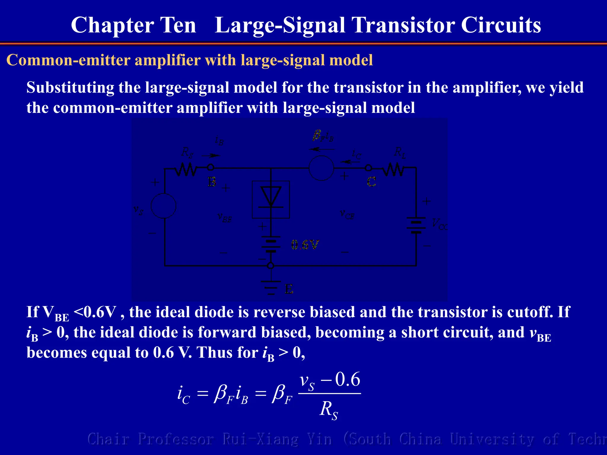 Chapter 10.ppt Large signal transfer circuits | PPT