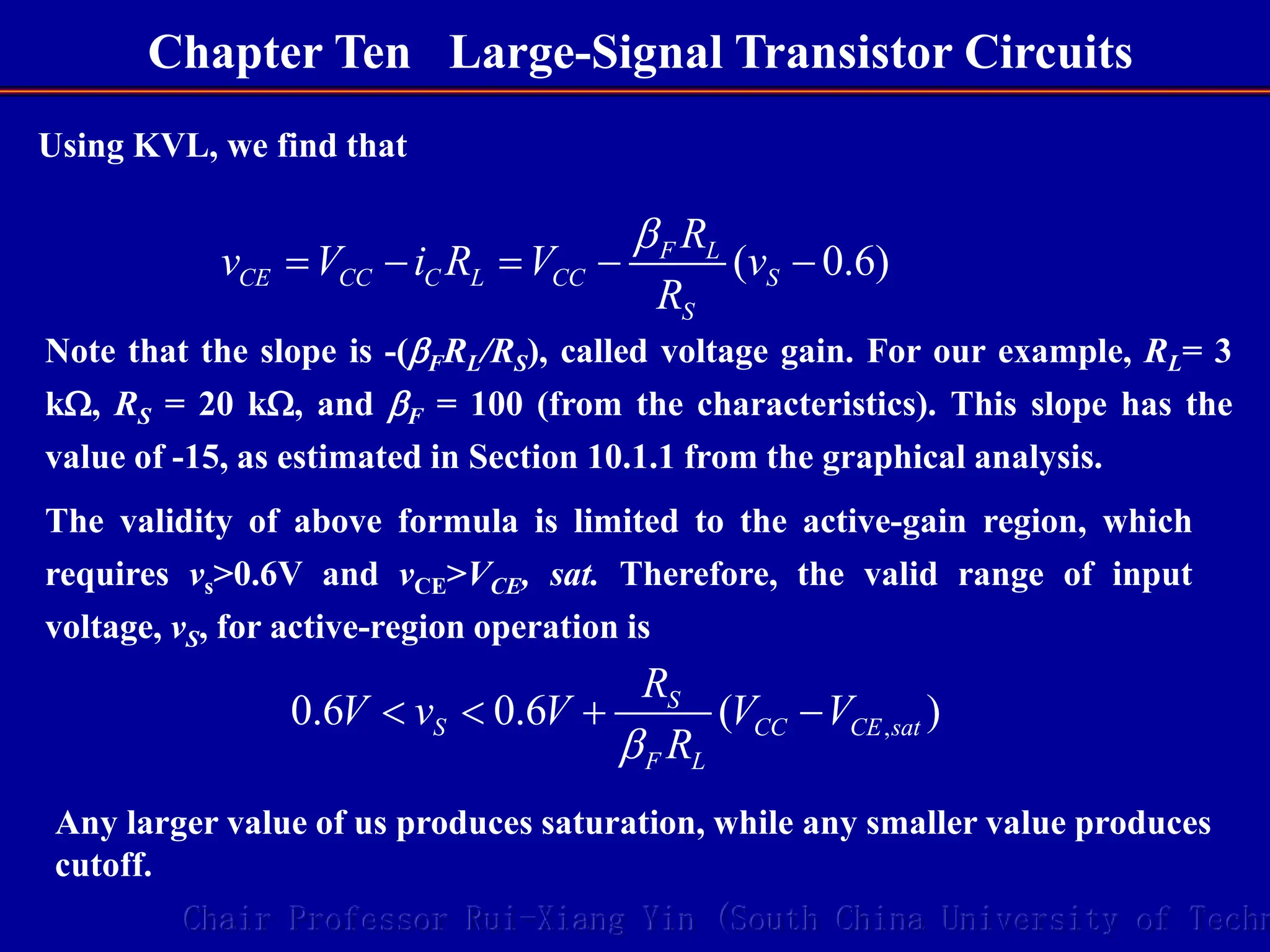 Chapter 10.ppt Large signal transfer circuits | PPT