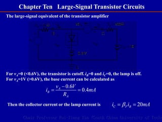 Chapter 10.ppt Large signal transfer circuits | PPT