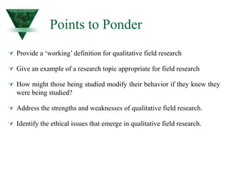 Chapter 10 data collection strategies in Pr1 | PPT