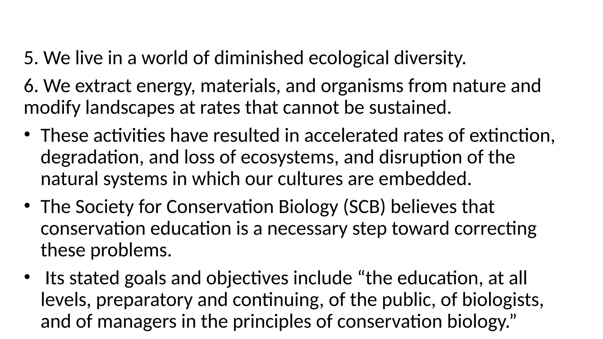 Chapter 10. Conservation_@!&"'4wws Biology.pptxec | PPTX
