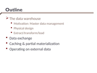 data warehousing architecture presentation | PPT