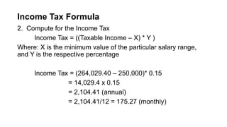 Taxation and Income tax Return in the Philippines | PPTX