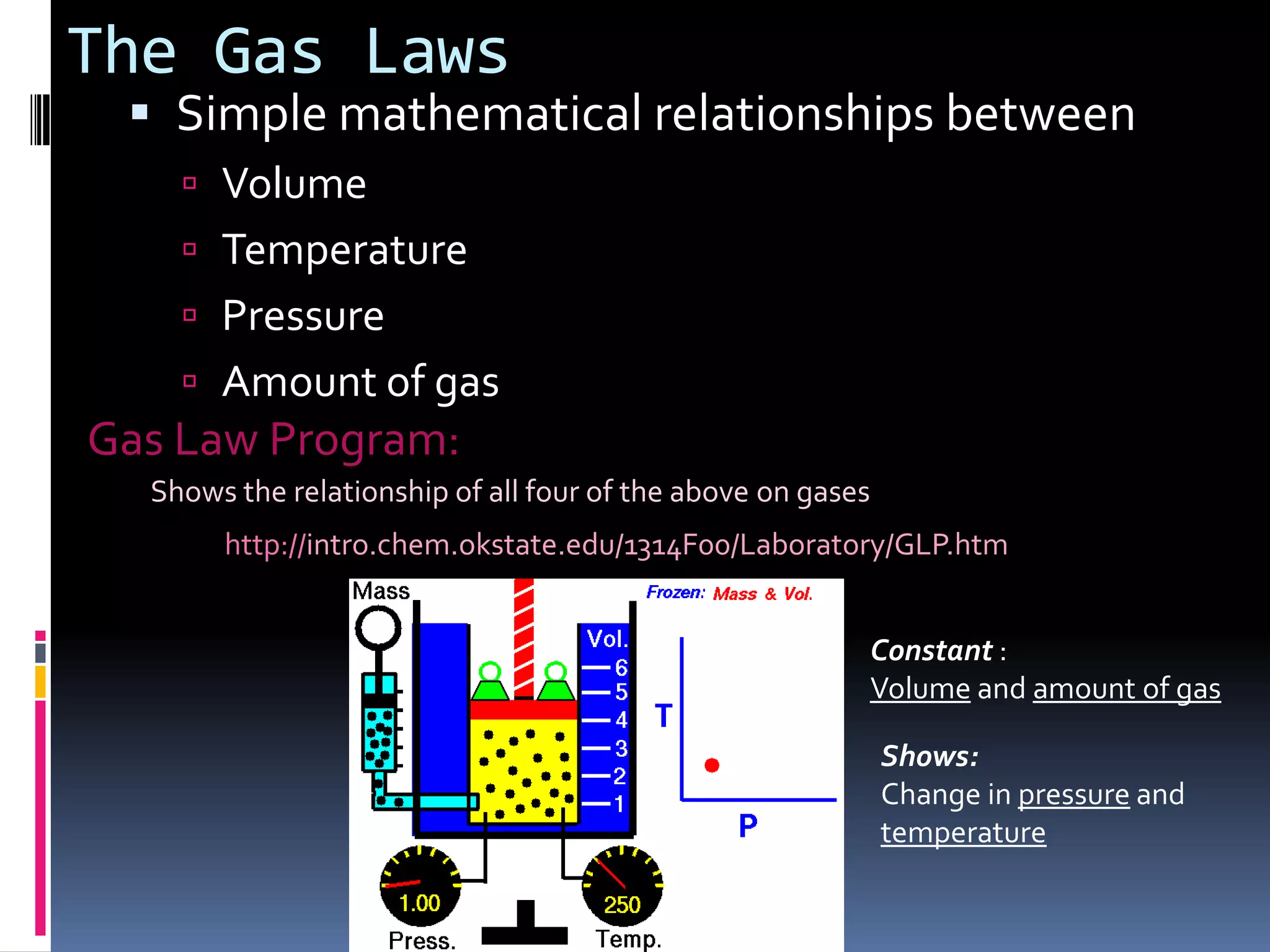 Chapter 10.3 : The Gas Laws | PPT