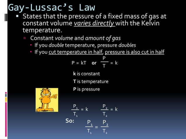 Chapter 10.3 : The Gas Laws | PPT