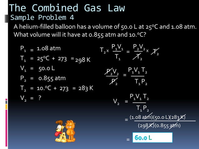 Chapter 10.3 : The Gas Laws | PPT