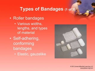 Chapter 10 Bandaging Wounds | PPTX