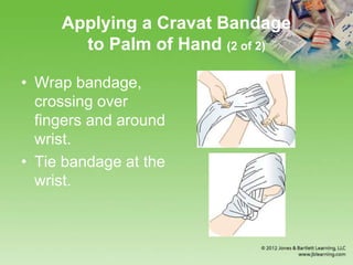 Chapter 10 Bandaging Wounds | PPTX