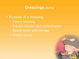 Chapter 10 Bandaging Wounds | PPTX