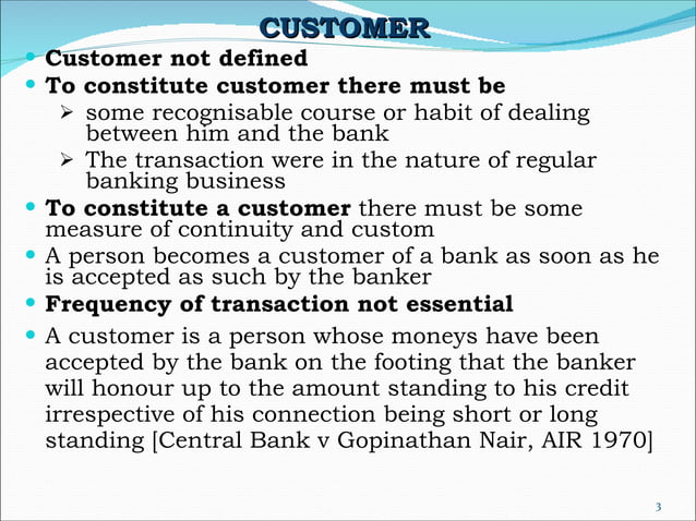 Chapter 10 banker- customer relationship | PPT | Business Banking ...