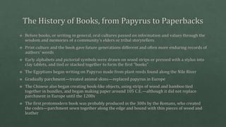 Chapter 10 Books and the Power of Print | PPT