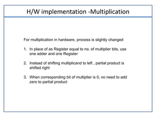computer arithmatic | PPT