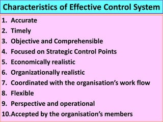 Chapter 10 controlling | PPTX