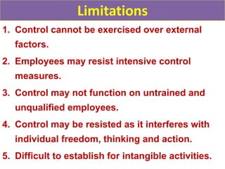 Chapter 10 controlling | PPTX