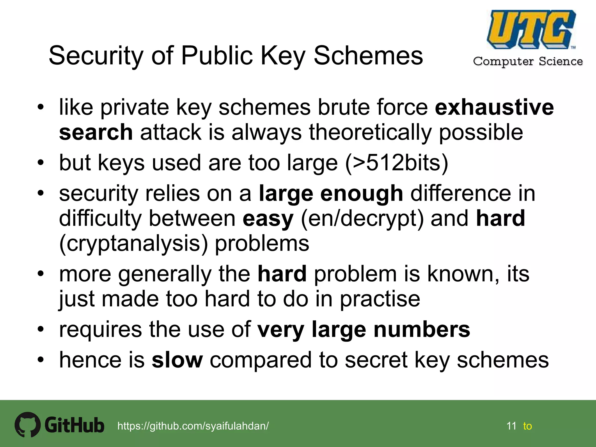 Chapter 10 cryptography-public encryption | PPT
