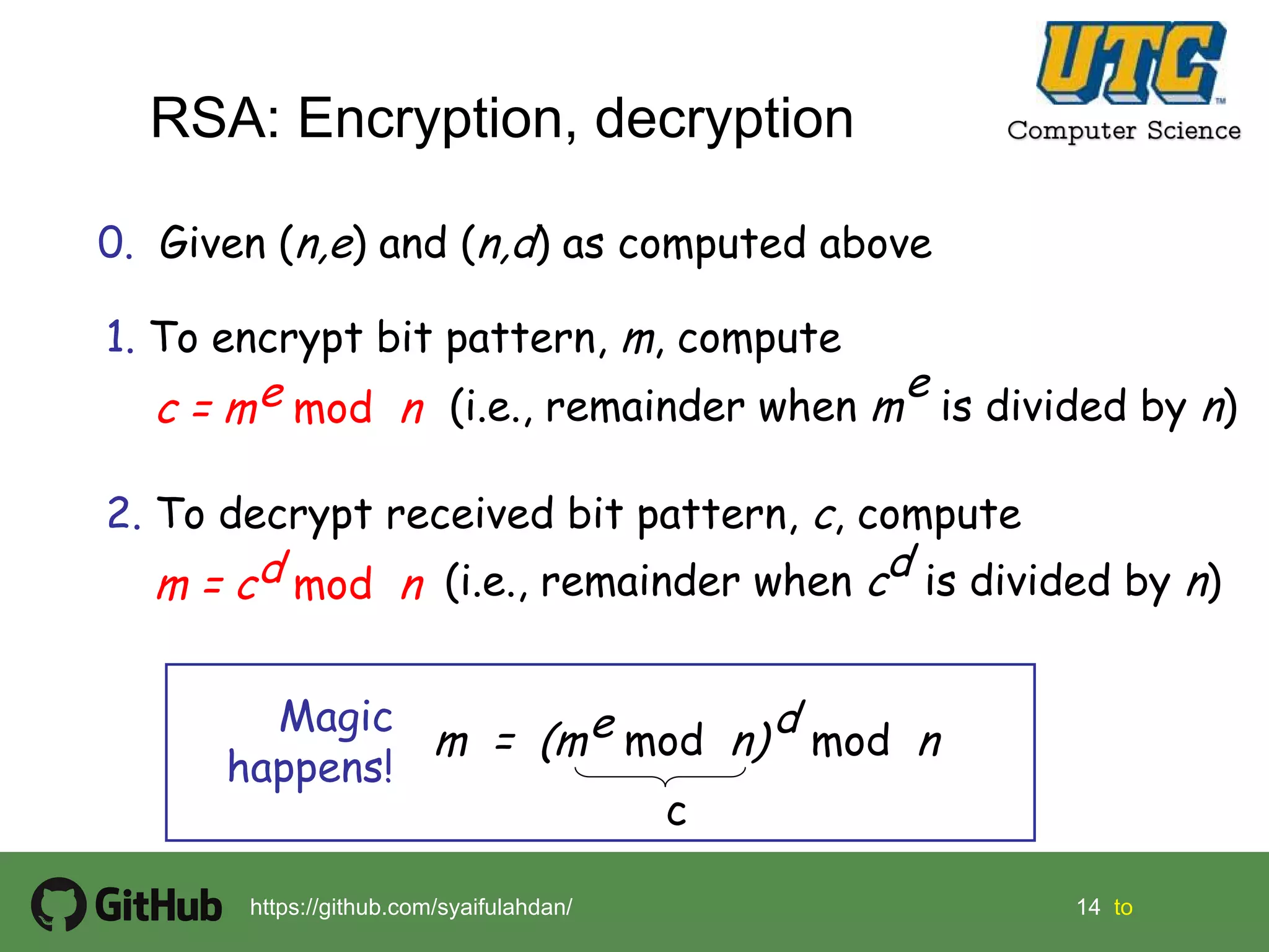 Chapter 10 cryptography-public encryption | PPT