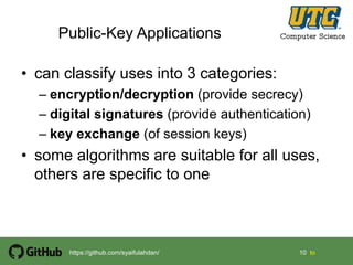 Chapter 10 cryptography-public encryption | PPT