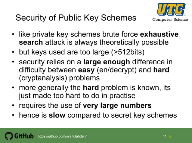 Chapter 10 cryptography-public encryption | PPT