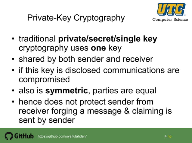Chapter 10 cryptography-public encryption | PPT