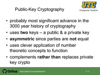 Chapter 10 cryptography-public encryption | PPT
