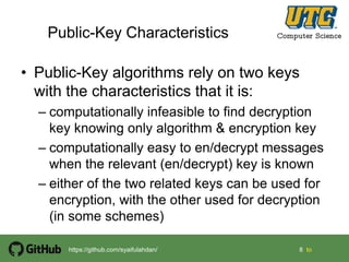 Chapter 10 cryptography-public encryption | PPT