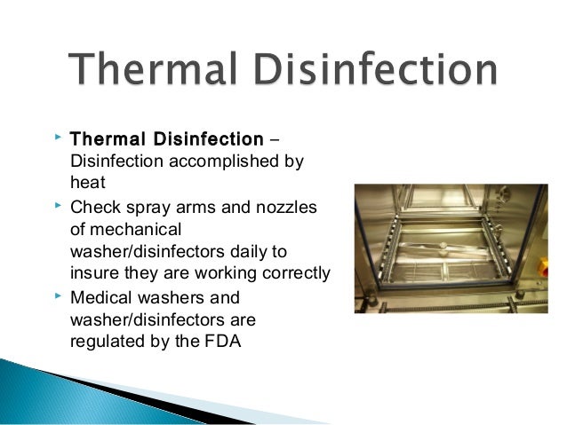 Chapter 10 disinfection