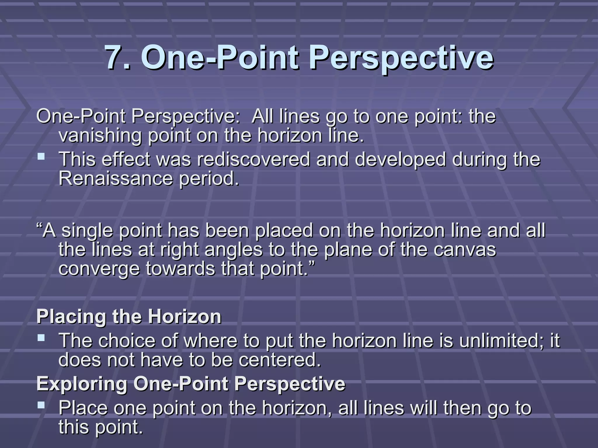 Chapter 10 illusion of space | PPT