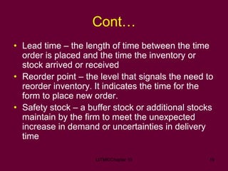 Chapter10-Inventorymanagement.ppt