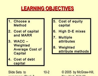 Chapter 10 making choices & marr | PPT