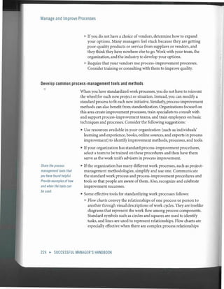 Chapter 10 manage and improve processes | PDF
