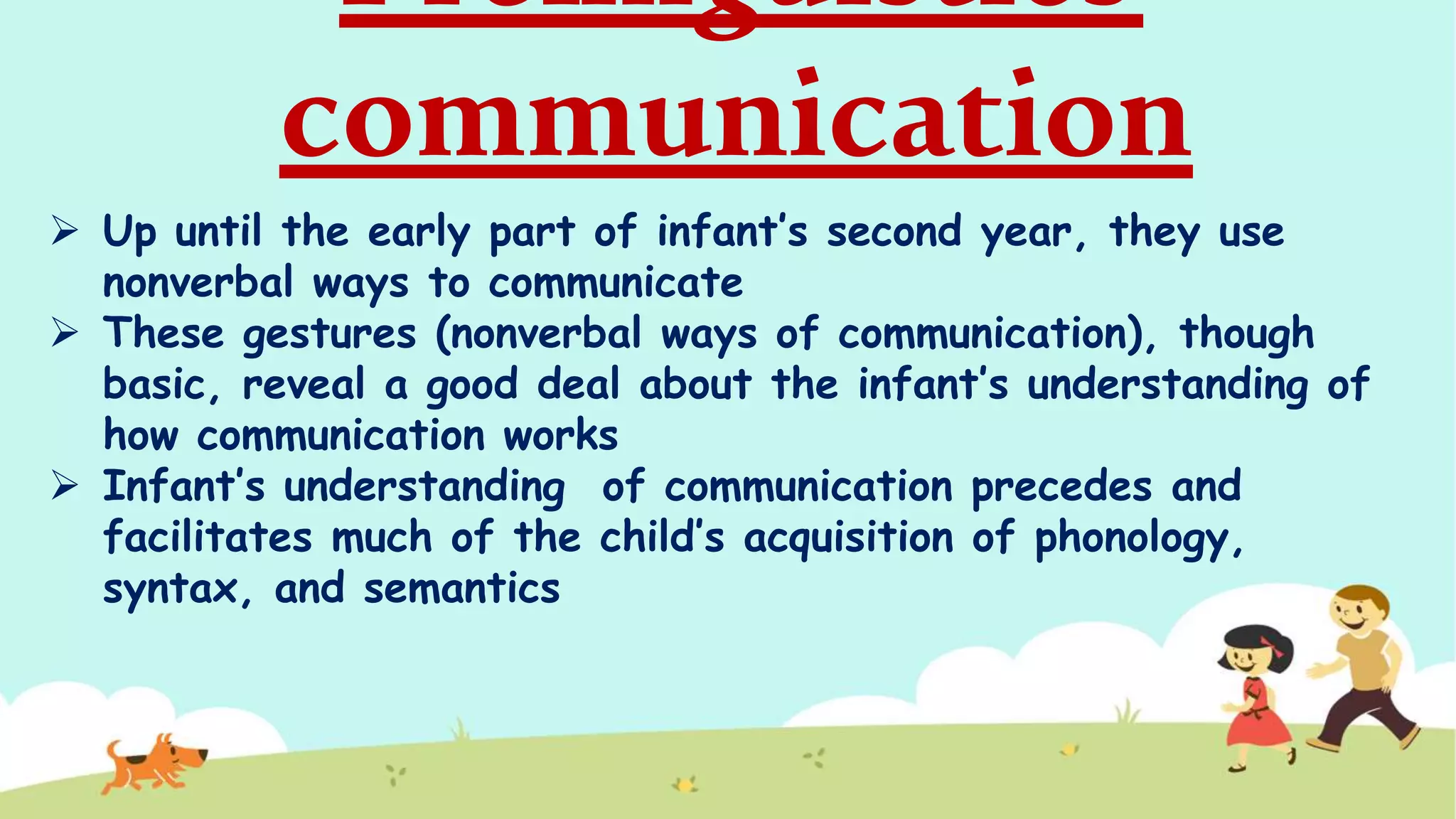 Early Language Acquisition | PPT