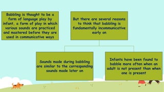 Early Language Acquisition | PPT