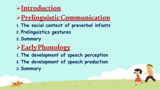 Early Language Acquisition | PPT