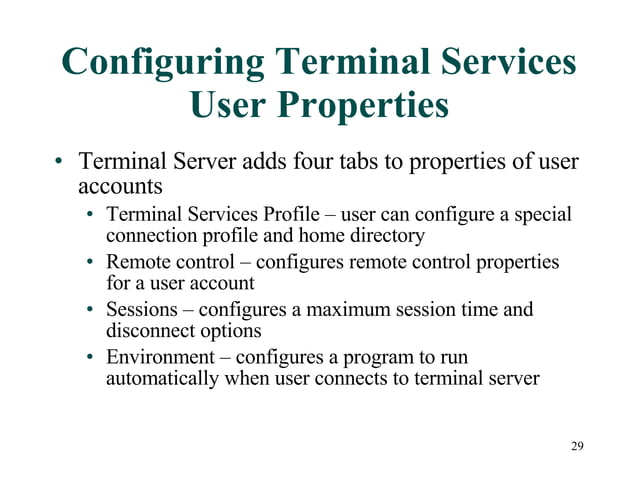 Chapter10 Server Administration | PPT
