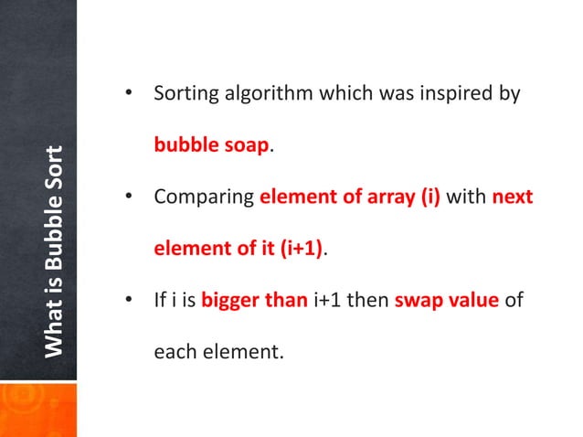Algorithm And Programming Sorting Ppsx Programming Languages Computing