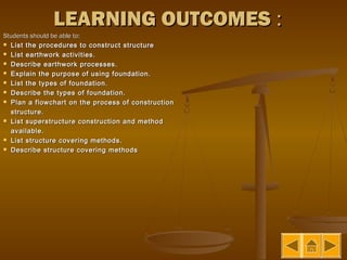 Chapter 10 structure construction | PPT