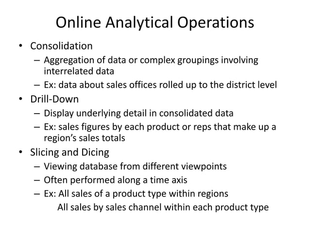 Chapter 10 supporting decision making | PPTX | Computing | Technology & Computing