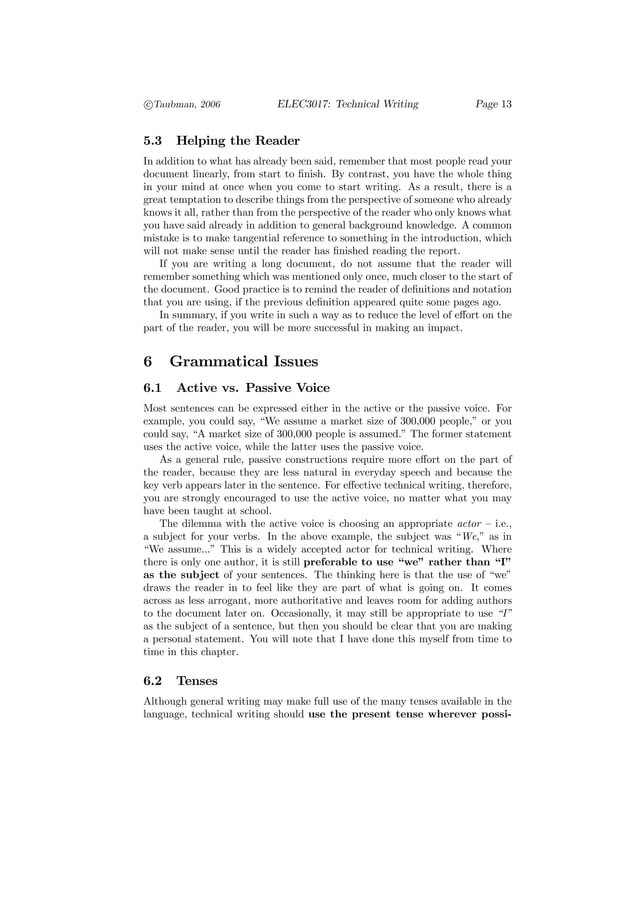 Chapter10 technical-writing | PDF