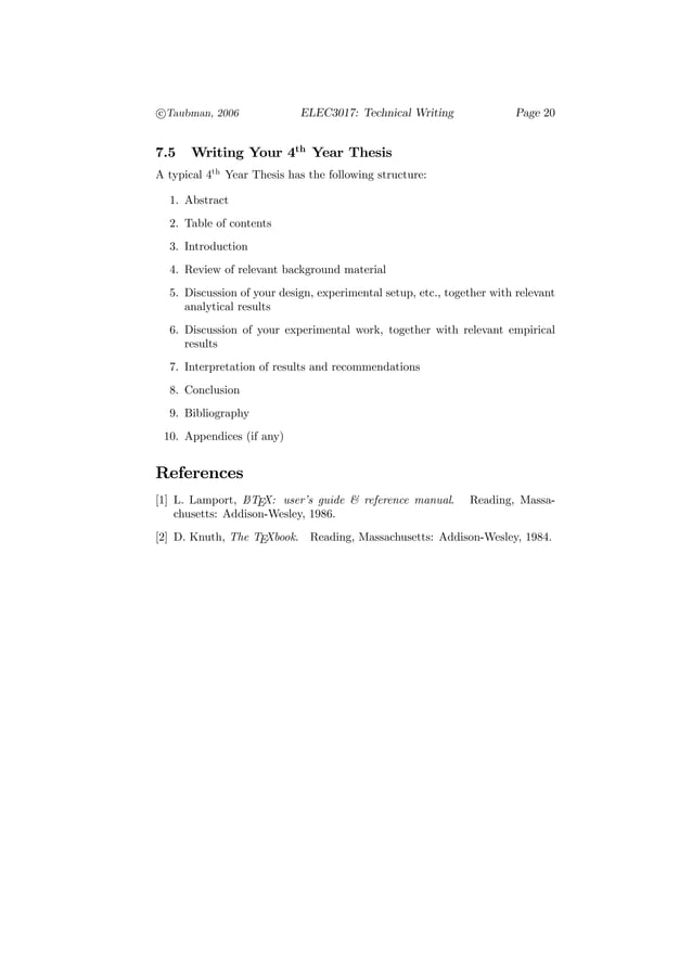 Chapter10 technical-writing | PDF