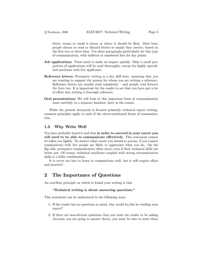 Chapter10 technical-writing | PDF
