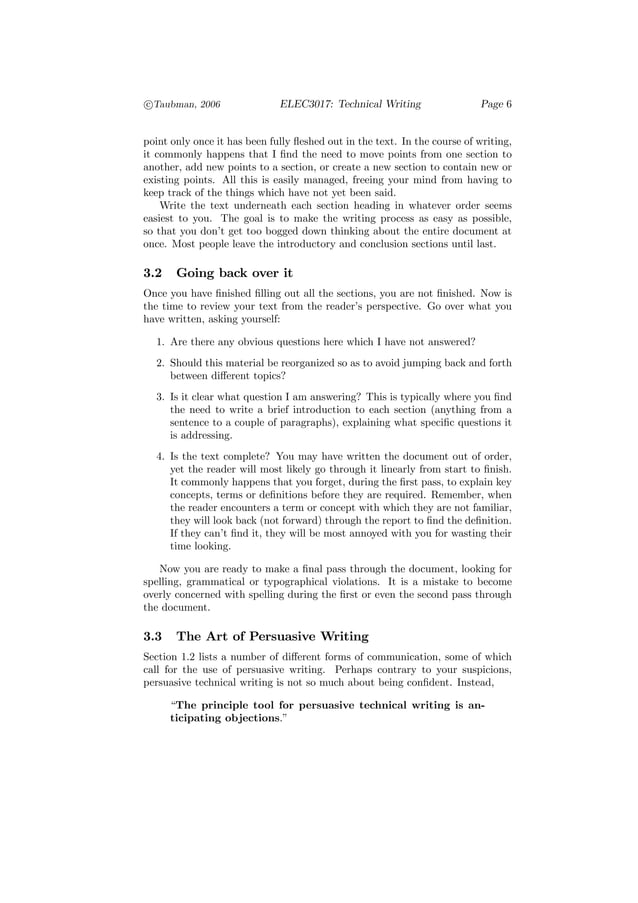 Chapter10 technical-writing | PDF