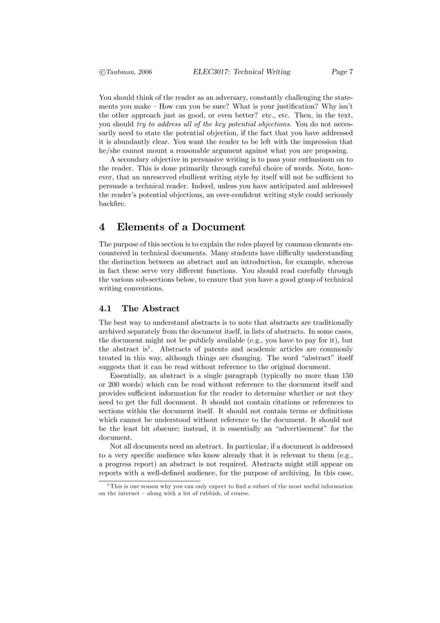 Chapter10 technical-writing | PDF